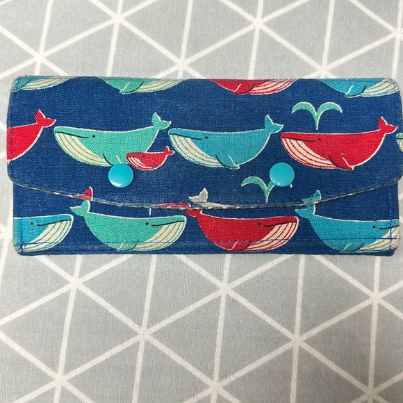 Bags | Unique Hand Designed Whale Wallet | Poshmark